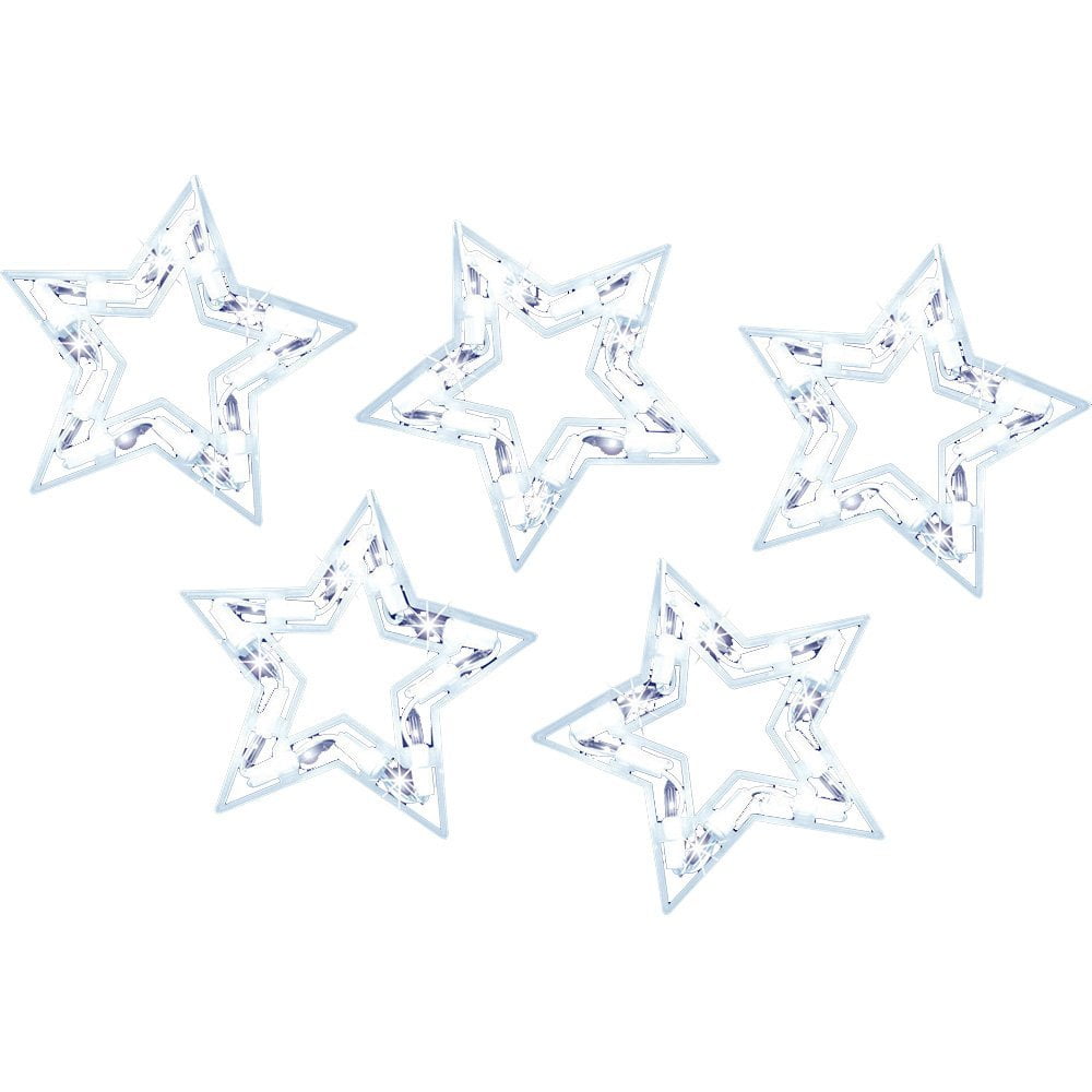 Sienna Shimmering Star Icicle Light 10-Piece Set - Walmart.com