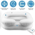 FullPetMoon Inflatable Shampoo Basin, Portable Hair Wash Tub, PVC ...