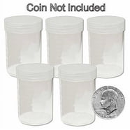 Quarter Square Coin Tubes by Guardhouse, 24.5mm, 100 pack - Walmart.com