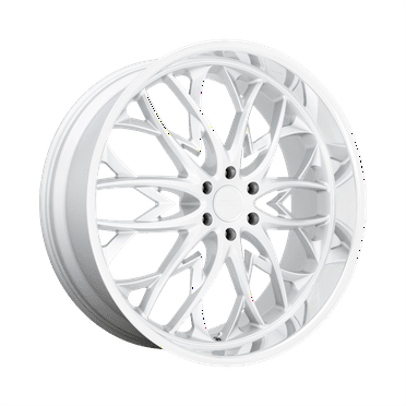 Dub Baller 24X10 Gloss Silver Brushed Wheel - Walmart.com