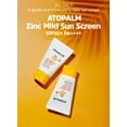 ATOPALM Zinc Mild Up TMA2 Sun Cream SPF50+ PA++++ 65g, Dry Skin ...