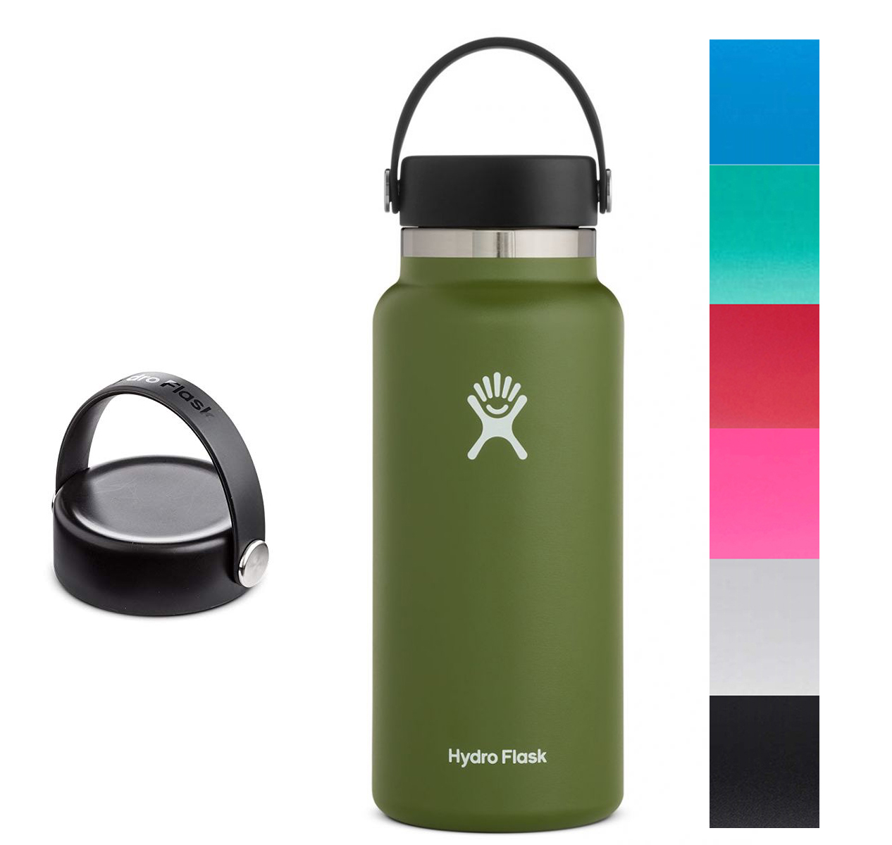 Hydro Flask Water Bottle Stainless Steel Vacuum Insulated Wide Hydro Flask Water Bottle Stainless Steel Vacuum Insulated Wide