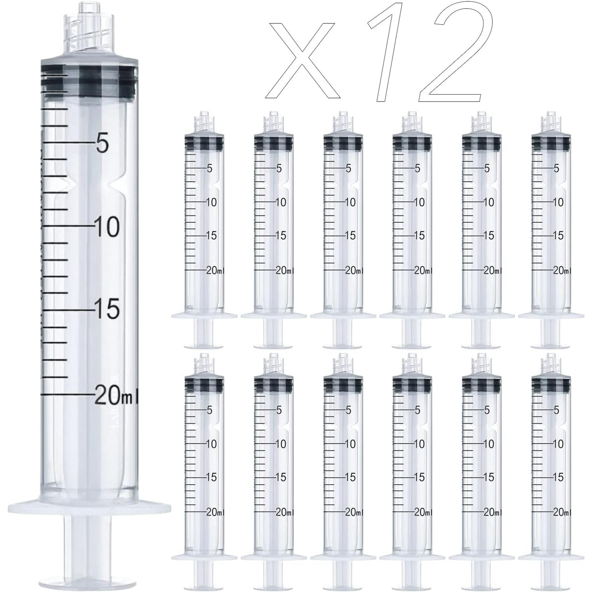 Click here for Salafire 12 Pack 20ml Plastic Luer Lock Syringe  M... prices