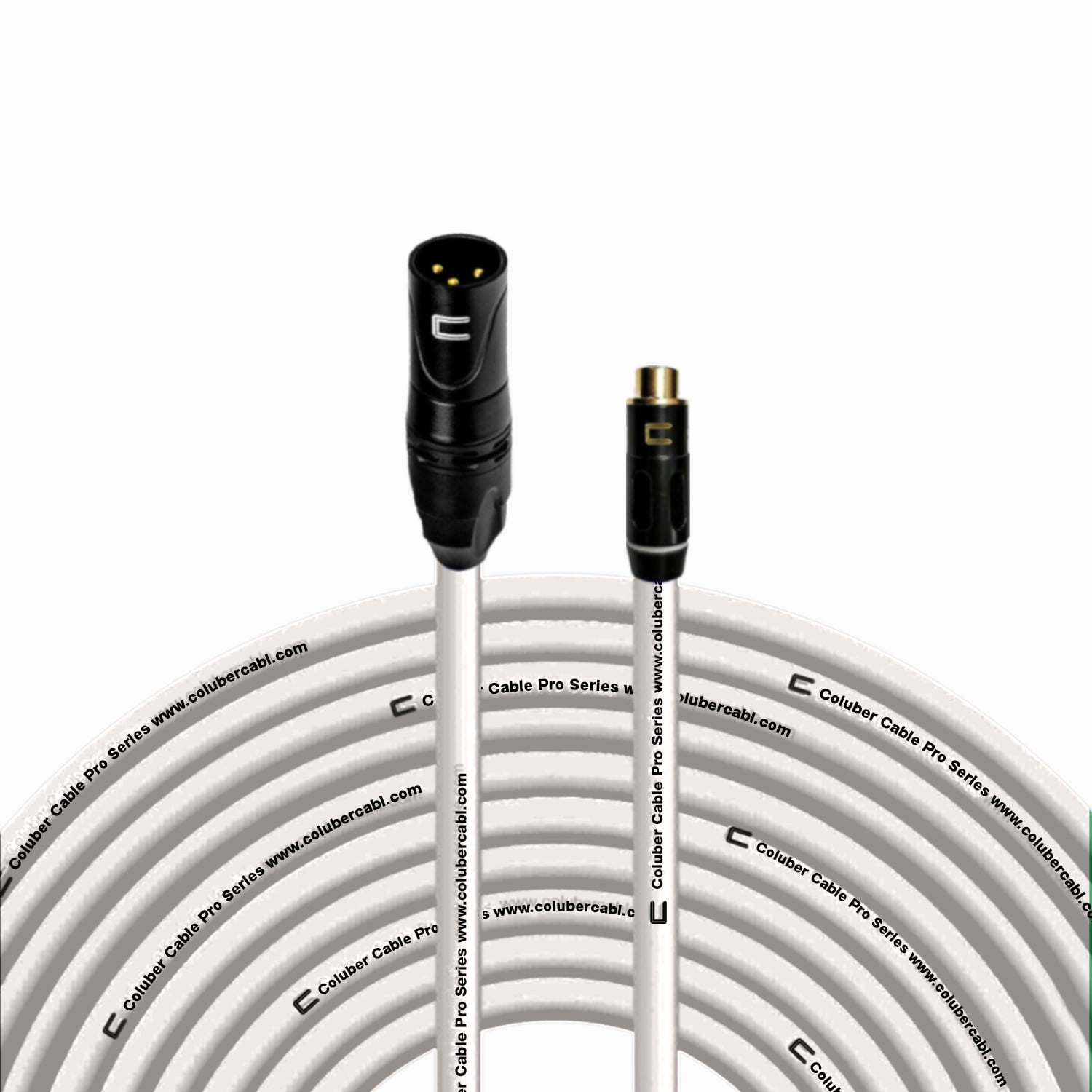 Coluber Cable Unbalanced XLR Cable Male to RCA Female Audio Music ...