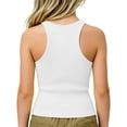 CAIVO Girls Shirts Tank Tops Kids Athletic Racerback Crewneck ...