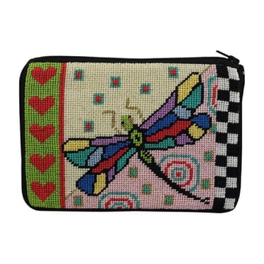 Cosmetic Purse - Animal Skins - Needlepoint Kit - Walmart.com