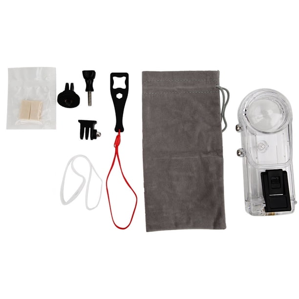BR Funda carcasa de buceo cubierta impermeable transparente para cámara ...