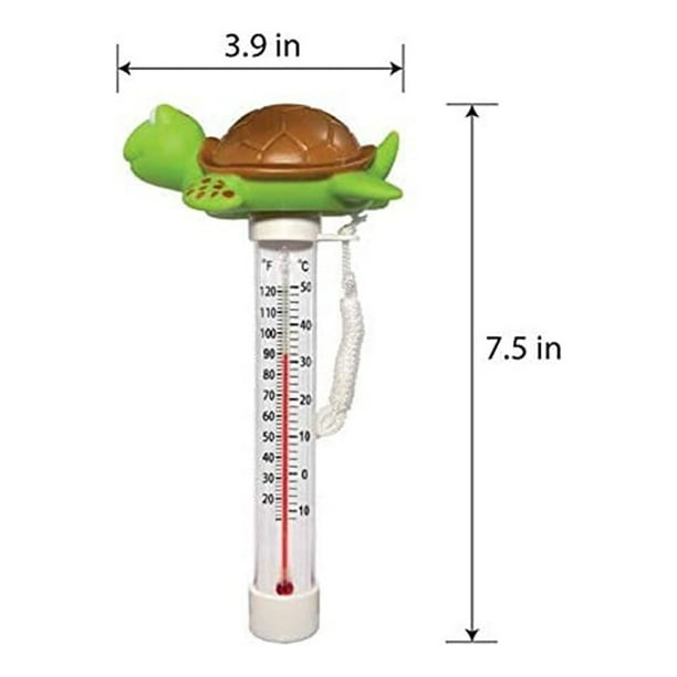 Turtle Shape Swimming Thermometer Cute Shape Water Temperature Tester ...