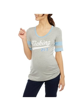Maternity Graphic Tees - Walmart.com