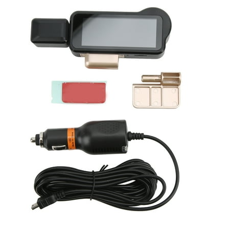 Dash Camera, Automobile Data Recorder Dual Lens Clear Image For Driving ...