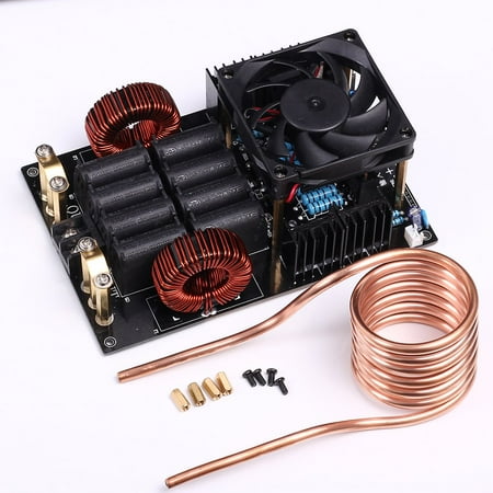 1000W ZVS Low Voltage Induction Heating Module with Brass Coil Flyback ...