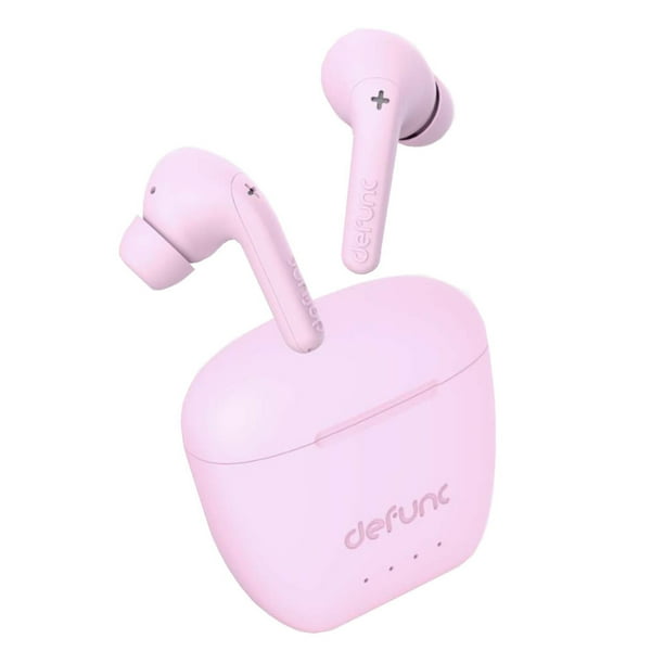 Audifonos In-ear Defunc True Audio Bluetooth 30 Horas IPX4 Rosa | Bodega Aurrera en línea