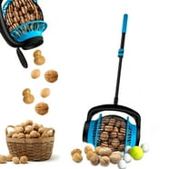 Garden Weasel Small Nut Gatherer with Long Metal Steel Handle - Walmart.com