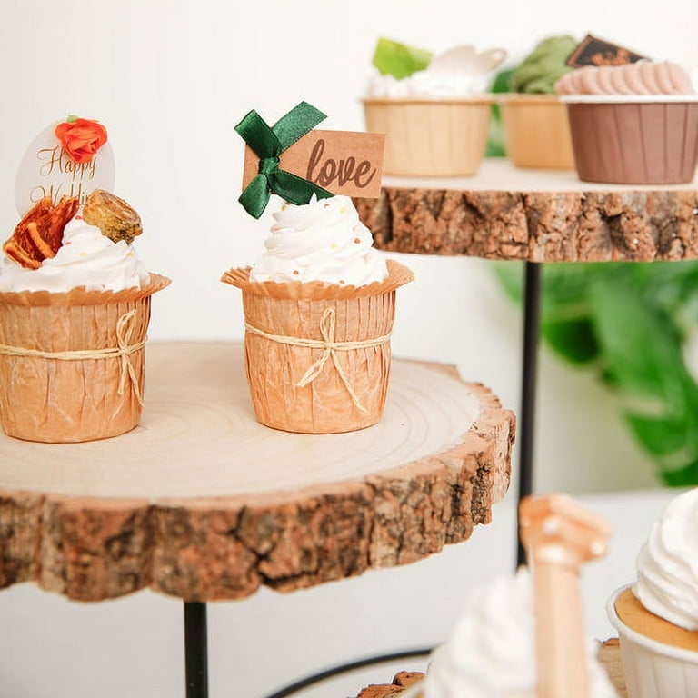Rustic Wedding Cupcake Stands