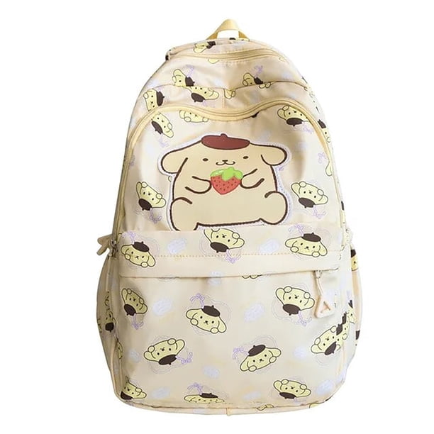 PompomPurin School Cartoon Backpack PompomPurin Backpack School Bag ...
