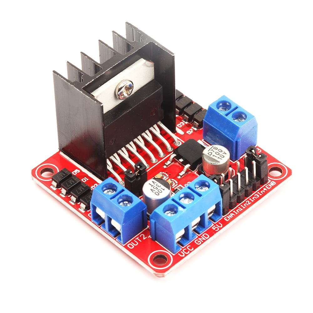 2pcs L298N Motor Drive Controller Board Module, Dual H Bridge DC ...