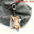 3Pcs Cute Corgi Keychain under $5! kkbbma Cute Running Corgi Acrylic ...