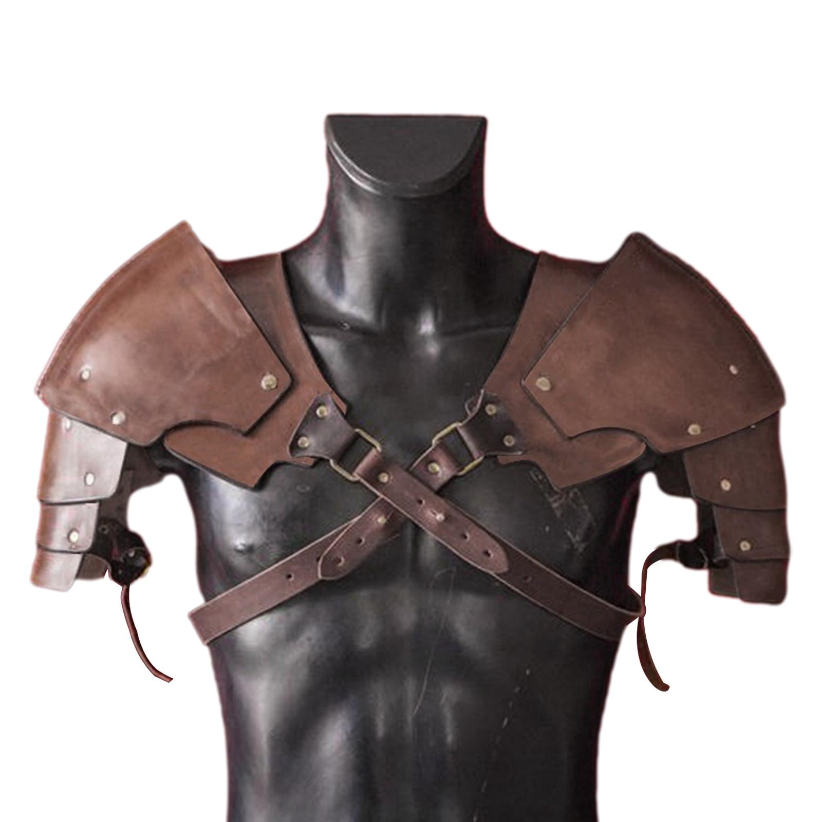 Click here for Runquan Faux Leather Medieval Shoulder Pauldron Kn... prices