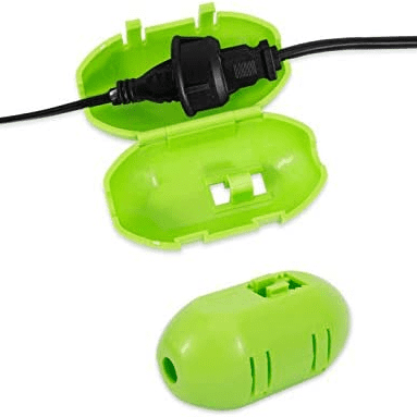 Simzone 1 Pcs Outdoor Extension Cord Cover Weather Resistant Plug ...