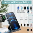 Super Joy 3 in 1 Wireless Charger, Foldable & Portable Wireless ...