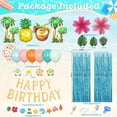Summer Tropical Party Decorations, Beach Birthday Bash Party Supplies ...