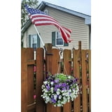 What D Hook Heavy Duty Hanging Plant Hook - For standard 4x4 Posts, (3 ...