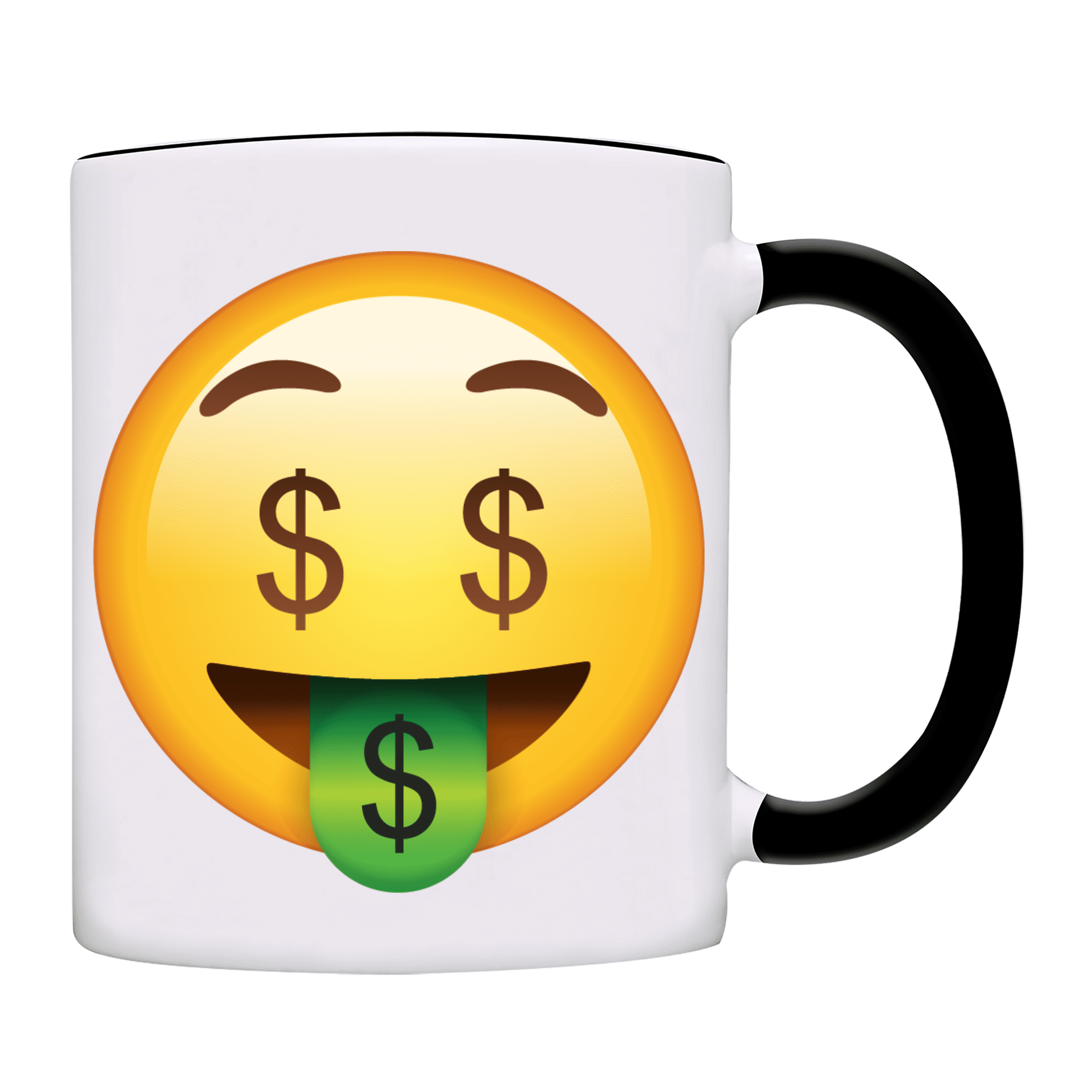Money Tounge Text Image Funny Looking Face We send each other Coffee ...