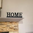 Decorative Wooden Cutout Word Decor Freestanding Tabletop Sign ...