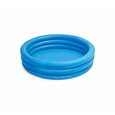 "Intex Crystal Blue Inflatable Pool, 45 x 10"" Blow Up Piscina ...
