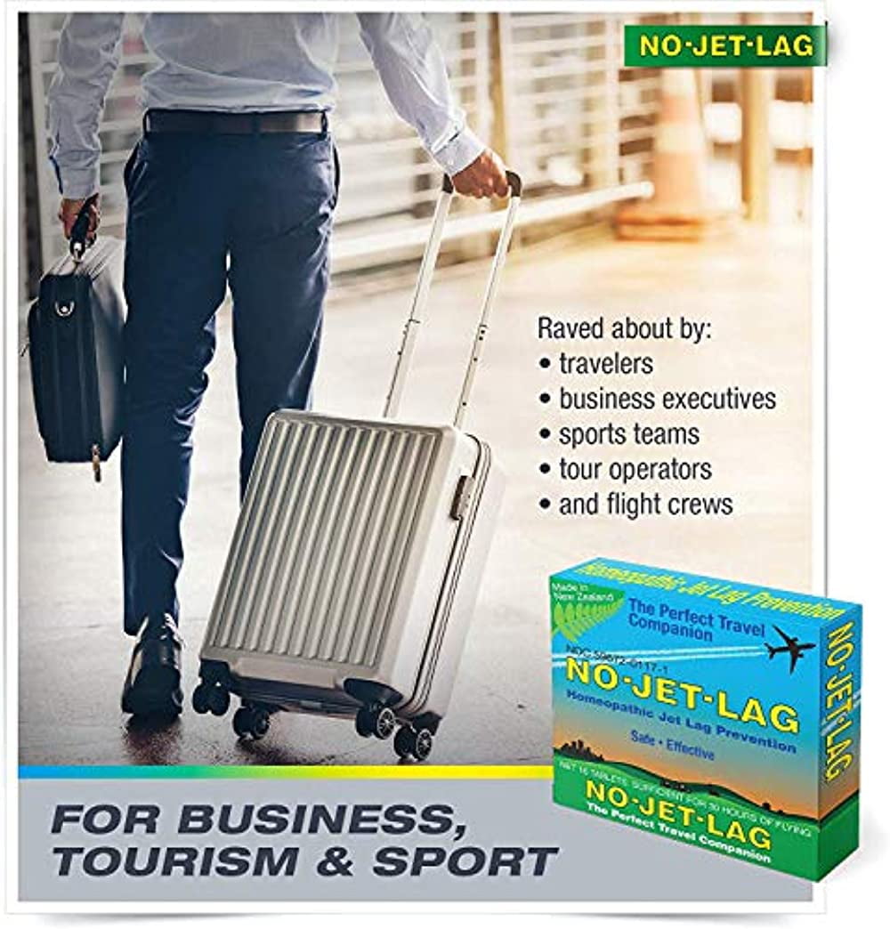 Miers Labs No Jet Lag Homeopathic Remedy + Fatigue Reducer for Airplane ...