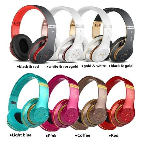 6S Wireless Headphones Noise Cancelling Foldable Foldable Bluetooth ...