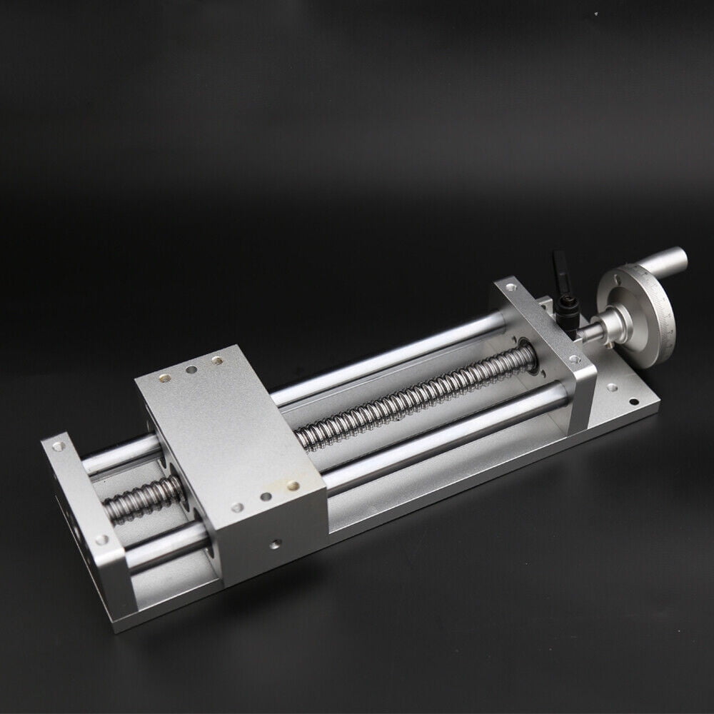 200mm Manual Cross Sliding Table Linear Actuator Rail Module SFU1605 Ballscrew - Walmart.com