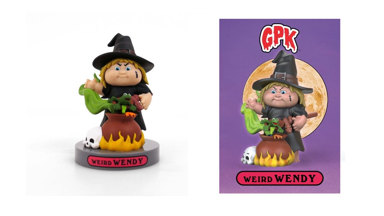 Garbage Pail Kids Weird Wendy 4" Figure with Exclusive Trading Card by ...