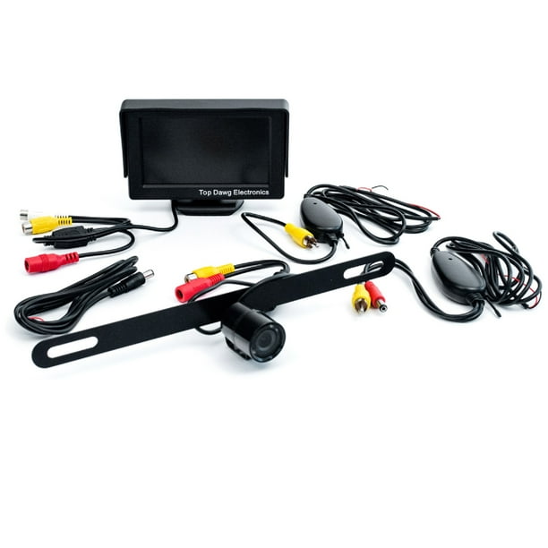 Top Dawg Commercial Heavy Duty Wireless Rear View Camera - Walmart.com ...