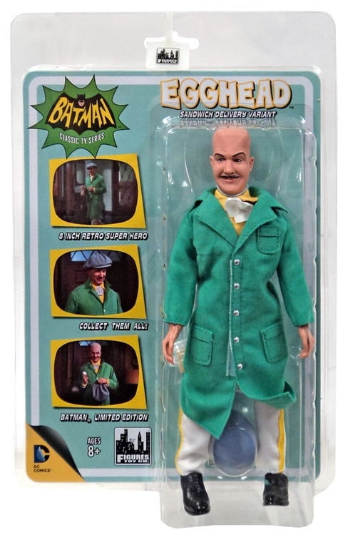 Batman 1966 TV Series Villain Variant Series Egghead Retro Action ...