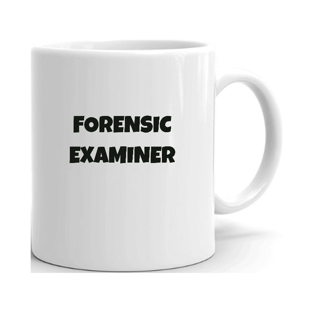 Forensic Examiner Fun Style Ceramic Dishwasher And Microwave Safe Mug ...