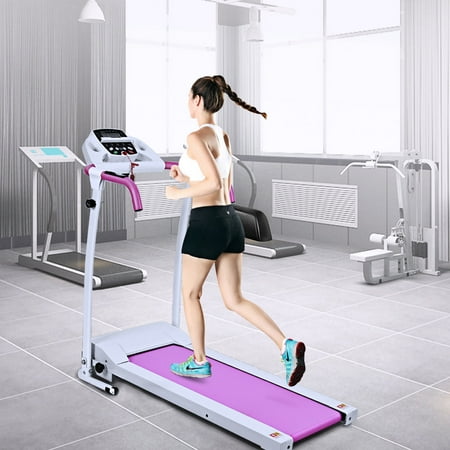 800W Folding Treadmill Electric /Support Motorized Power Running ...