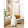 5L Quiet Cool Mist Humidifier for Large Room with Remote, Essential Oil ...