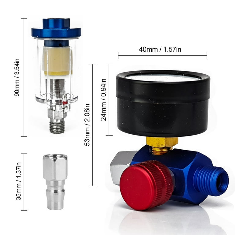Inline Air Pressure Regulator