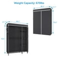 VIPEK V7C Basic Garment Rack with Cover Portable Closets Heavy Duty ...