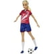 Barbie Soccer Doll, Blonde, #9 Uniform, Soccer Ball, Cleats, Socks, 3 ...