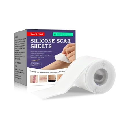 Jaysuing self-adhesive silicone scar stickers dilute skin scars ...
