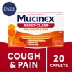 Mucinex Fast-Max Cold and Flu Caplets, Day 12 ct and Night 8 ct Combo ...