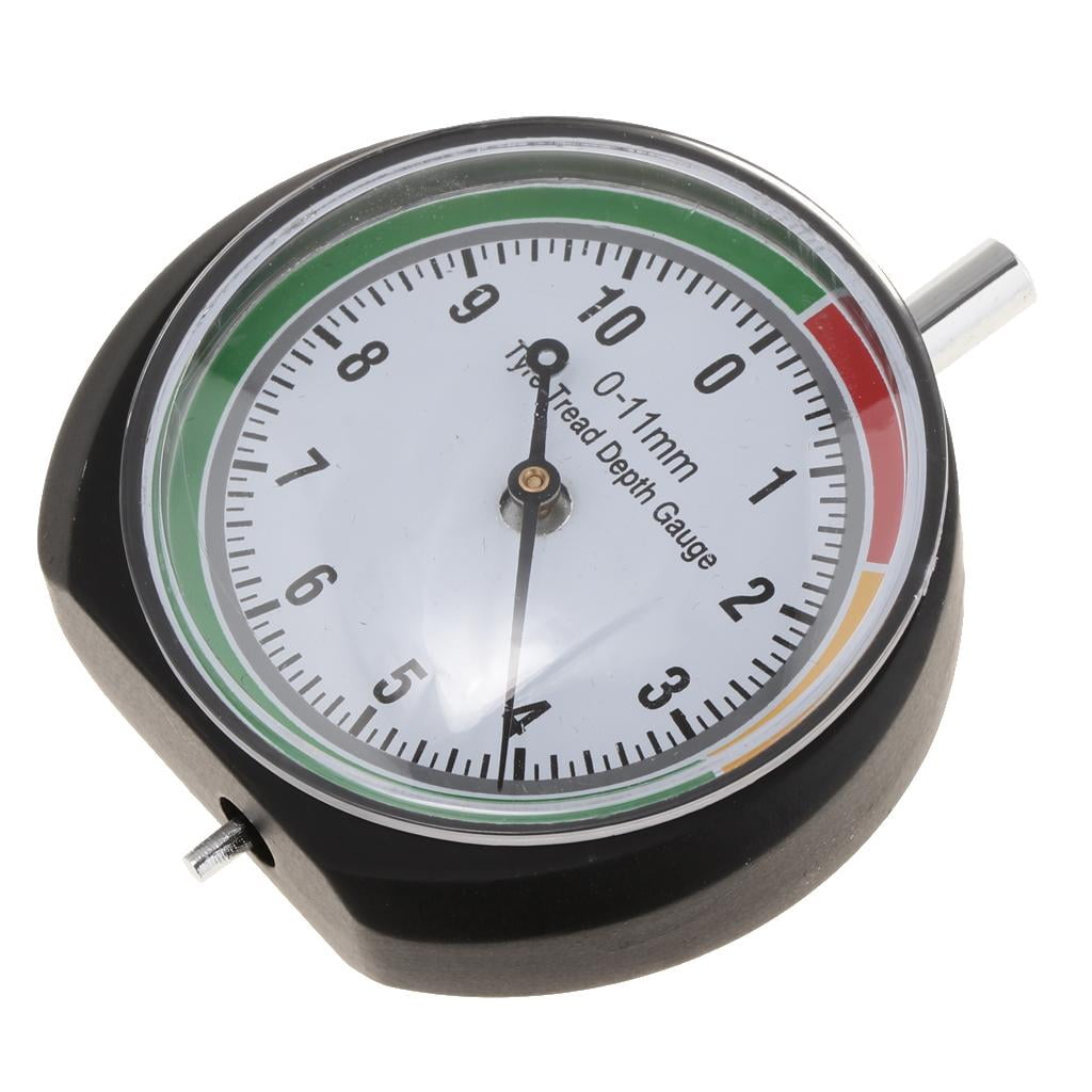 Universal Car Accessory 0-11mm Tyre Tread Depth Gauge Wheel Measurement ...