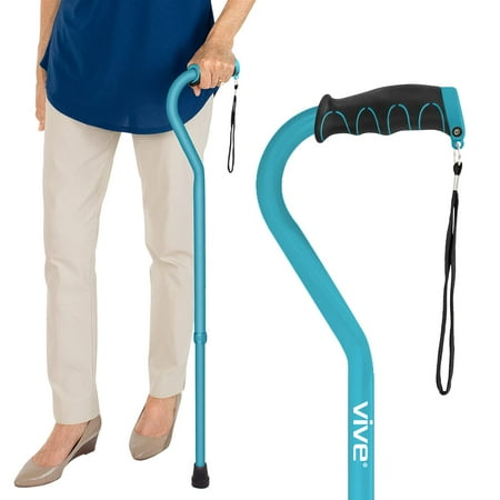 Walking Cane by Vive - Adjustable Cane for Men & Women - Sturdy Design ...