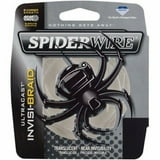 Spiderwire Ultracast Invisi-Braid Superline Line Spool 250 Yards, 0.016 ...