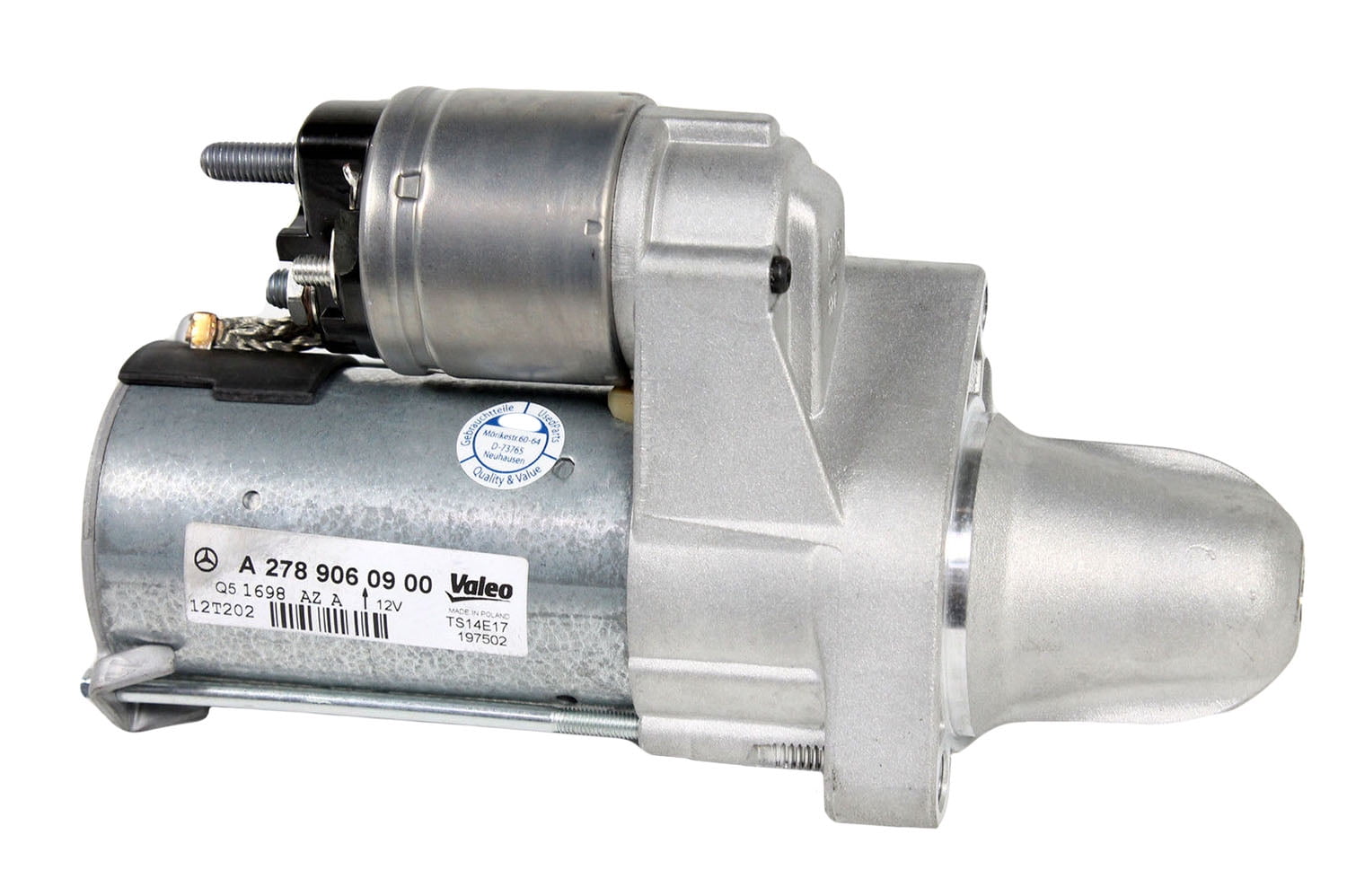 New 12V Starter Fits Mercedes-Benz E550 2012 A278-906-09-00 2789060900 ...