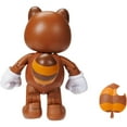 Jakks Pacific Super Mario Tanooki Mario Action Figure, 13 Points of ...