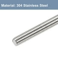 CERPXFF-M6 x 250mm Fully Threaded Rod & Studs, 304 Stainless Steel ...