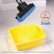 PVA Sponge Mop - Super Absorbent 11" Roller Foam Mop Floor Cleaner with ...